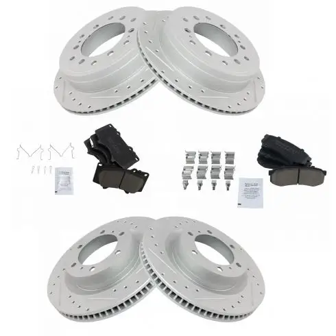 TRQ Brake review Pad & Rotor Kit BKA12913 (TRQ BRAND)